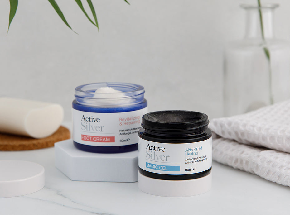 Active Silver | Colloidal Silver | Hand & Foot Care Collection