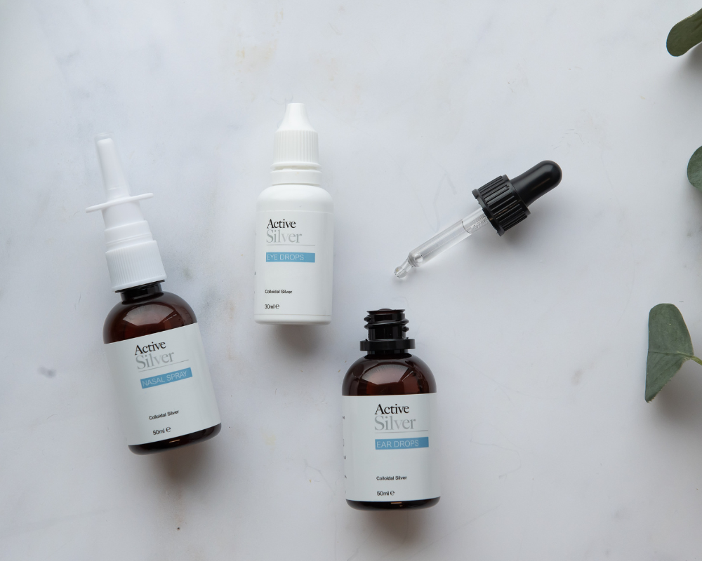 Active Silver Colloidal Silver Made in the UK